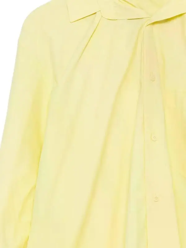 ALAINPAUL Elasticated-collar Shirt