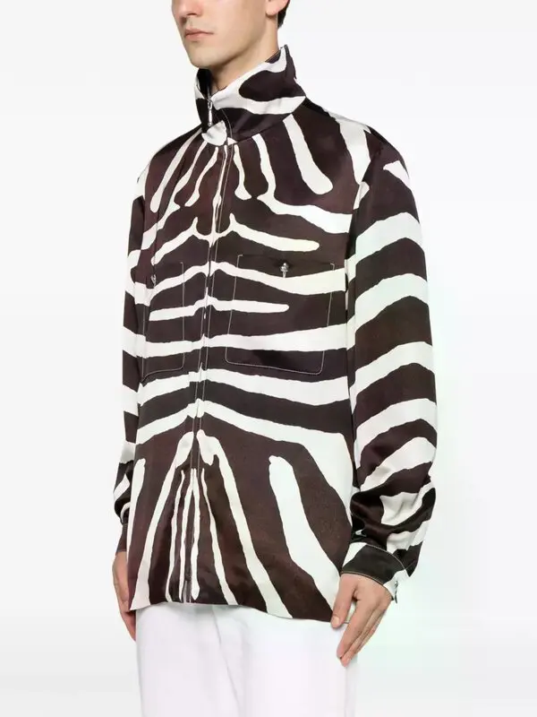 Valentino Garavani Zebra-print Jacket
