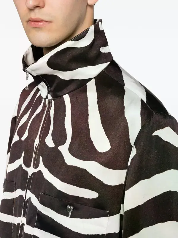 Valentino Garavani Zebra-print Jacket