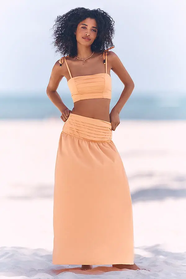 Peixoto Ezra Crop Top - Apricot