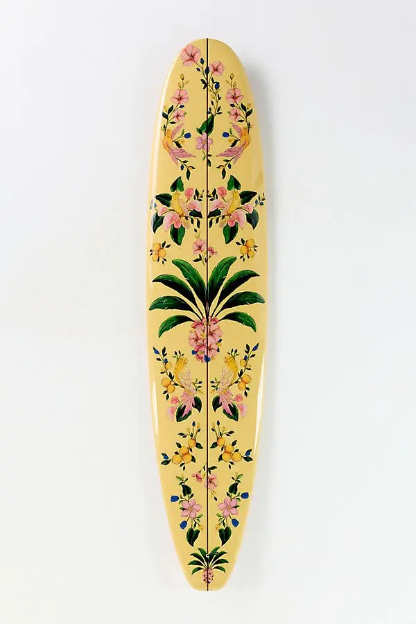 Farm Rio X Abacaxi Surfboard - Yellow