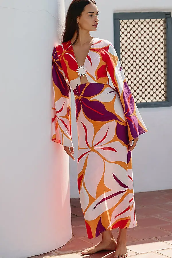 CALA DE LA CRUZ Len Calabria Dress - Calabria Multi