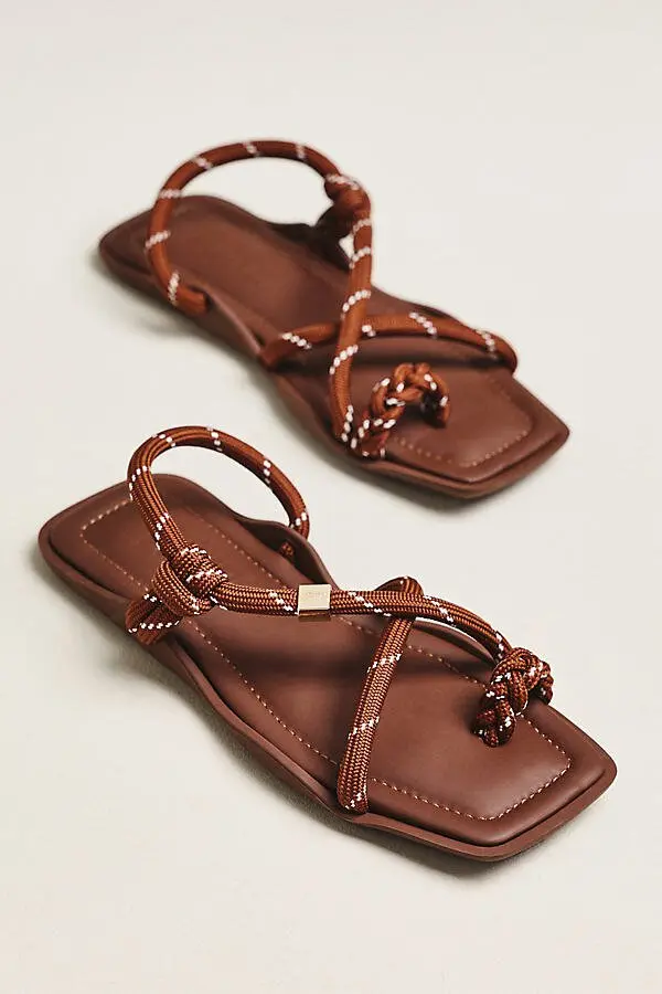 Flowze Flo Square Sandals - Brown