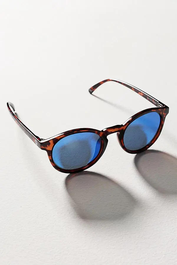 SUNSKI Dipsea Round Frame Sunglasses - Tortoise