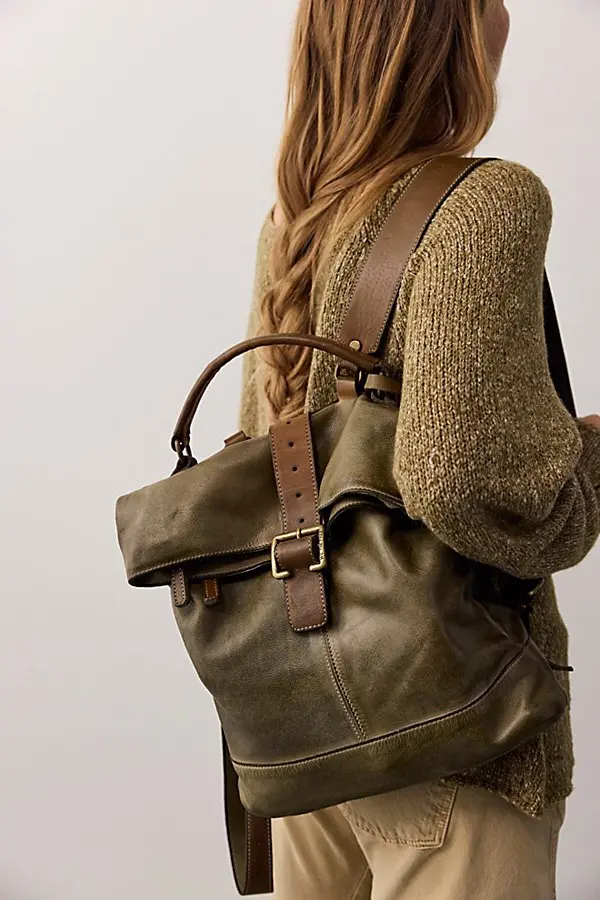 Free People We The Free Benton Backpack - Olive