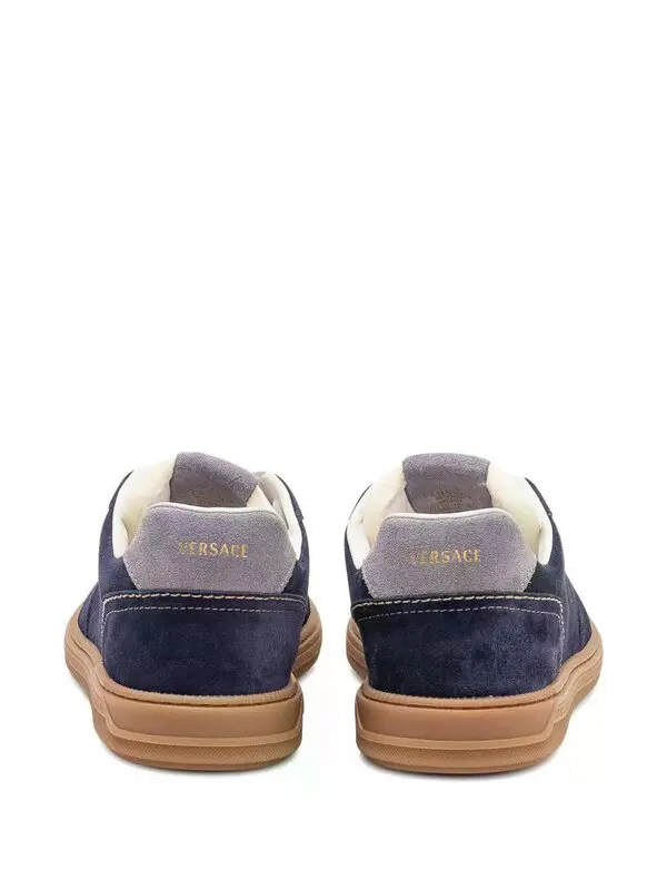 Versace Greca Lace-up Sneakers - Blue