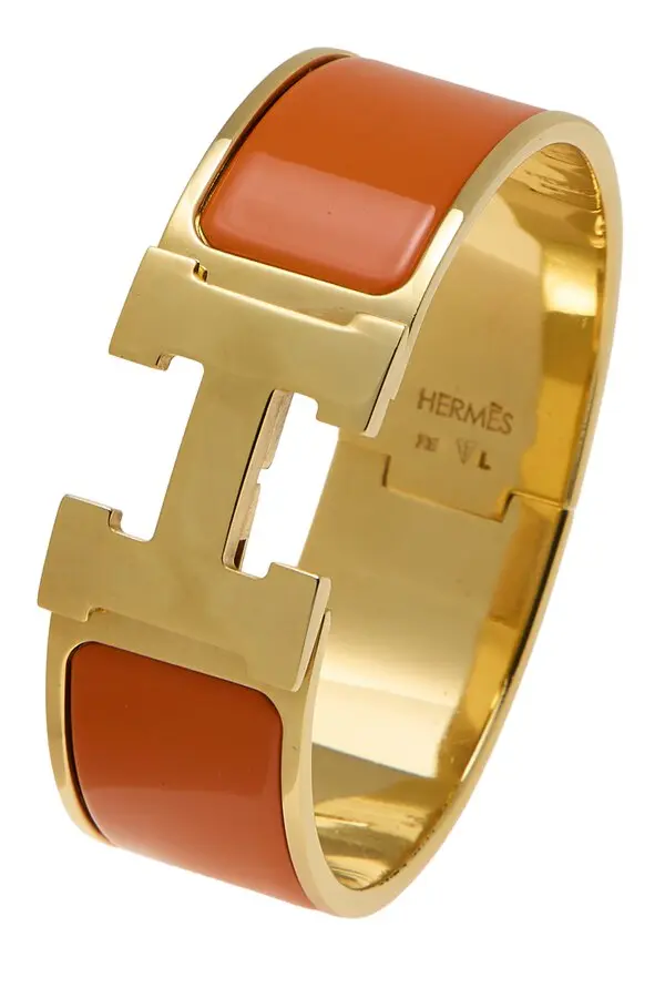 Hermès Clic Clac H Pm Bangle - Orange