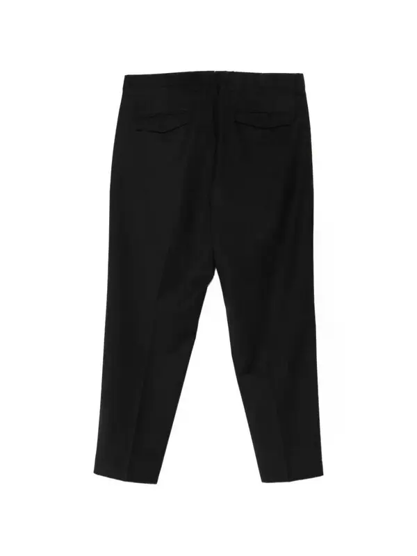 MICHAEL COAL Tailored Trousers - Black