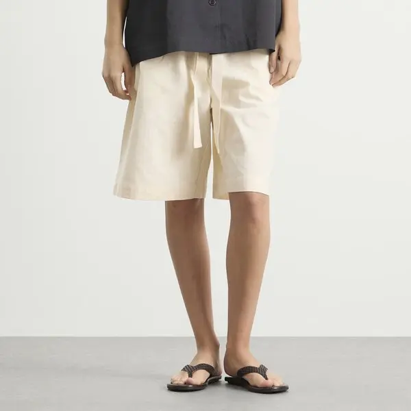 Studio Nicholson Demba Elasticated Shorts - Antique White