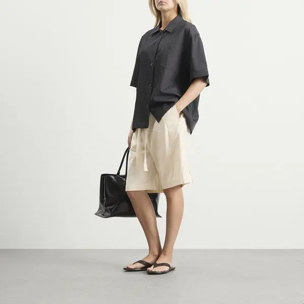 Studio Nicholson Demba Elasticated Shorts - Antique White