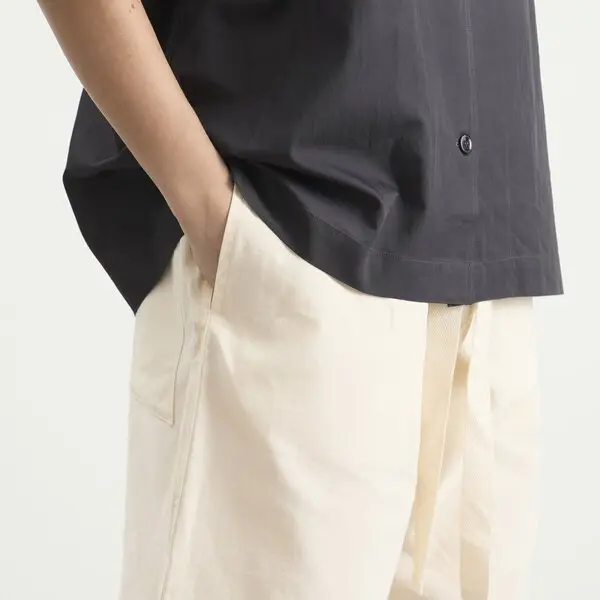 Studio Nicholson Demba Elasticated Shorts - Antique White
