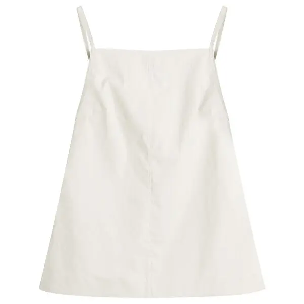 Studio Nicholson Raddle Apron Top - Bone