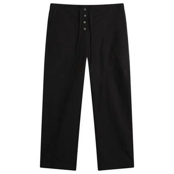 Studio Nicholson Ventura Drawstring Trousers - Black