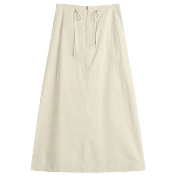 DUNST A-line Maxi Skirt - Ivory