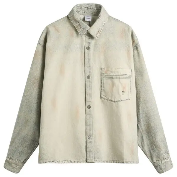 WON HUNDRED Maza Printed Denim Shirt