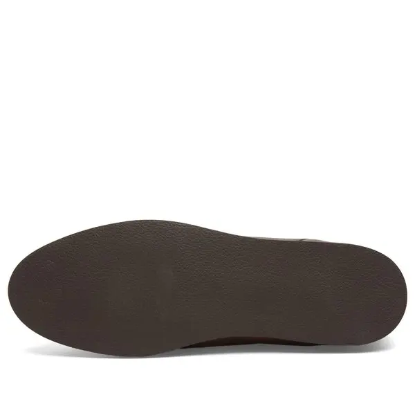Auralee Leather Deck Shoes - Brown