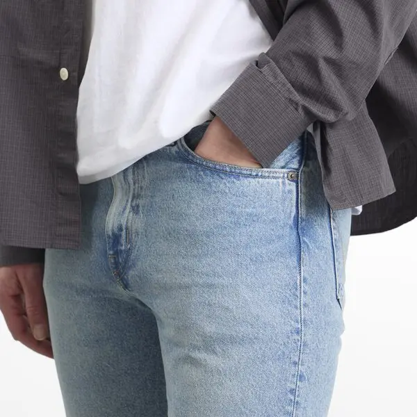 Edwin Regular Straight Jeans In Mid - Blue