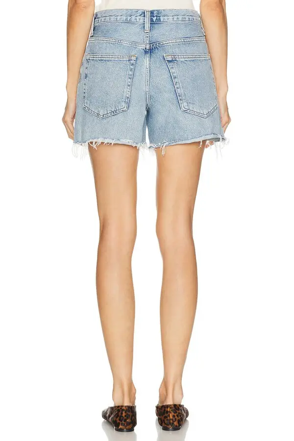 AGOLDE Nye Relaxed Denim Shorts - Post