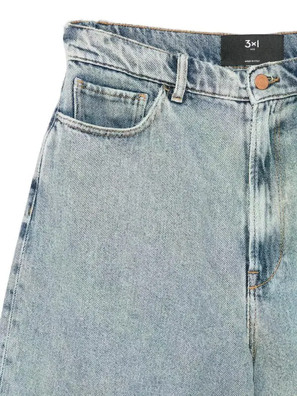 3x1 High-waisted Denim Shorts
