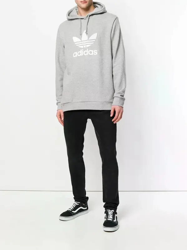 Adidas Originals Trefoil Hoodie - Grey