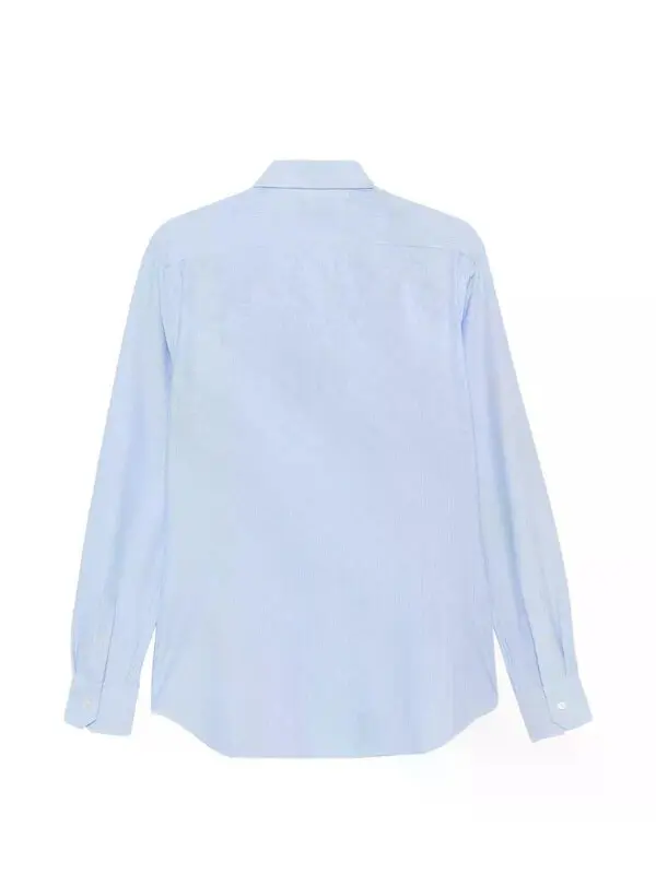 XACUS Striped Long-sleeve Shirt - Blue
