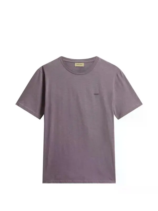 Woolrich Rib-knit Logo T-shirt