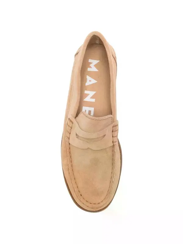 Manebí Suede Penny Loafers