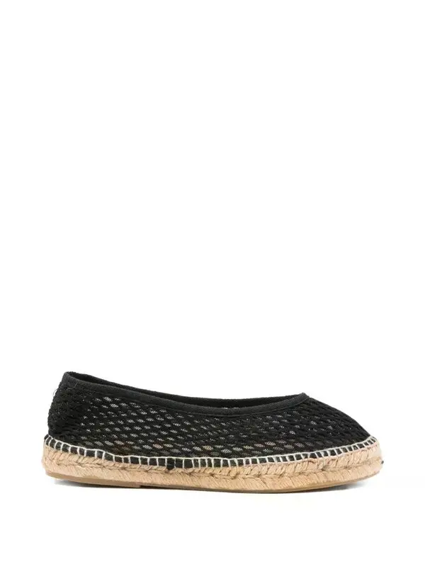 Manebí Mesh Espadrilles - Black