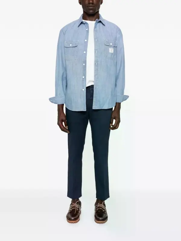 ROY ROGER'S Logo-patch Shirt