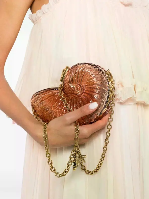Chloé Sea Treasures Shell-motif Clutch - Pink