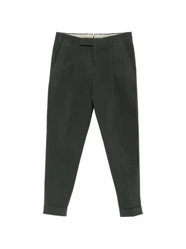 PT TORINO Tailored Trousers - Green