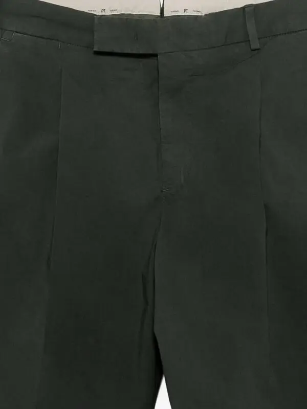 PT TORINO Tailored Trousers - Green