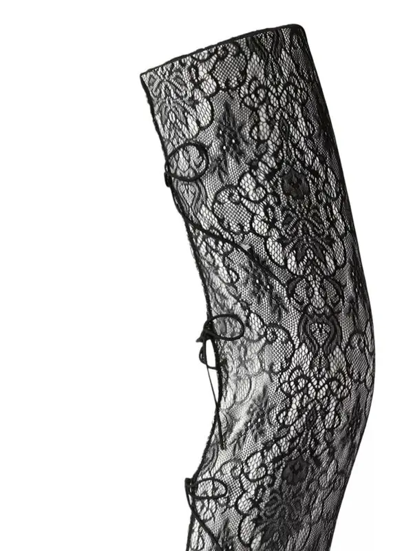 PAULINE DUJANCOURT Floral-lace Tights