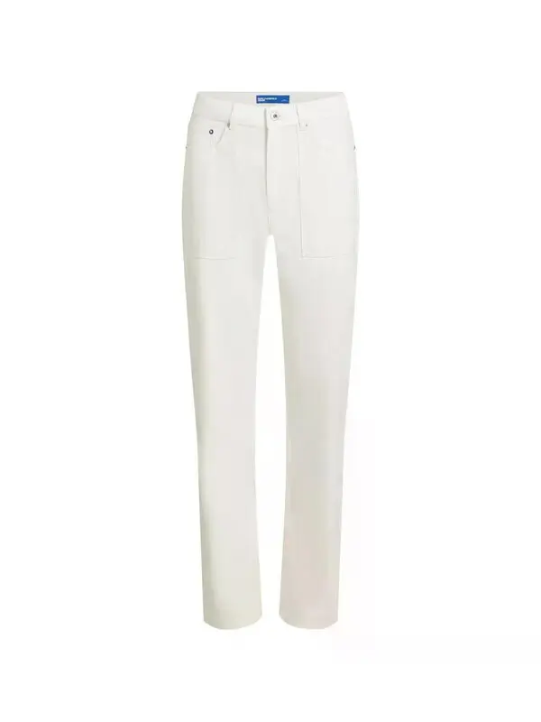 Karl Lagerfeld Straight-leg Jeans - Neutrals