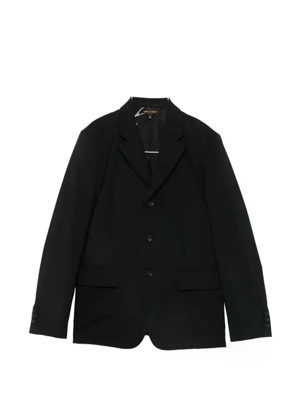 Comme Des Garçons Single-breasted Blazer - Black