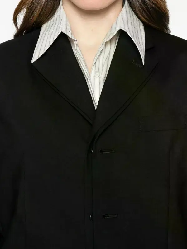 Comme Des Garçons Single-breasted Blazer