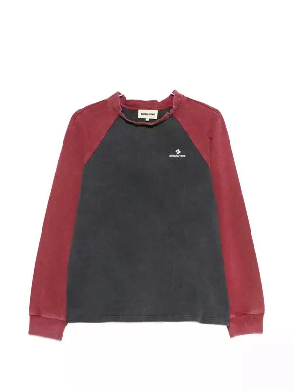 SHUSHU/TONG Raglan-sleeve Sweater - Grey