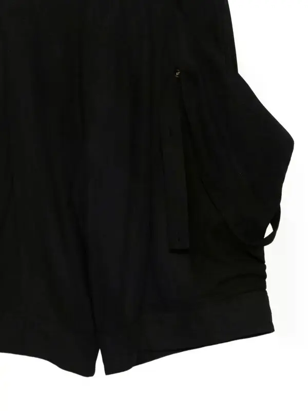 JIYONGKIM Draped Wide-leg Trousers
