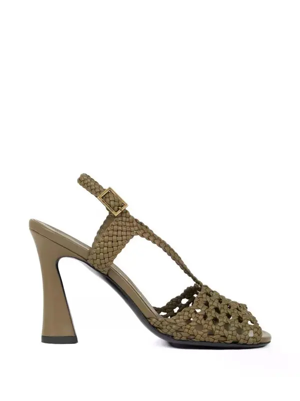 Etro Woven Sandals - Green