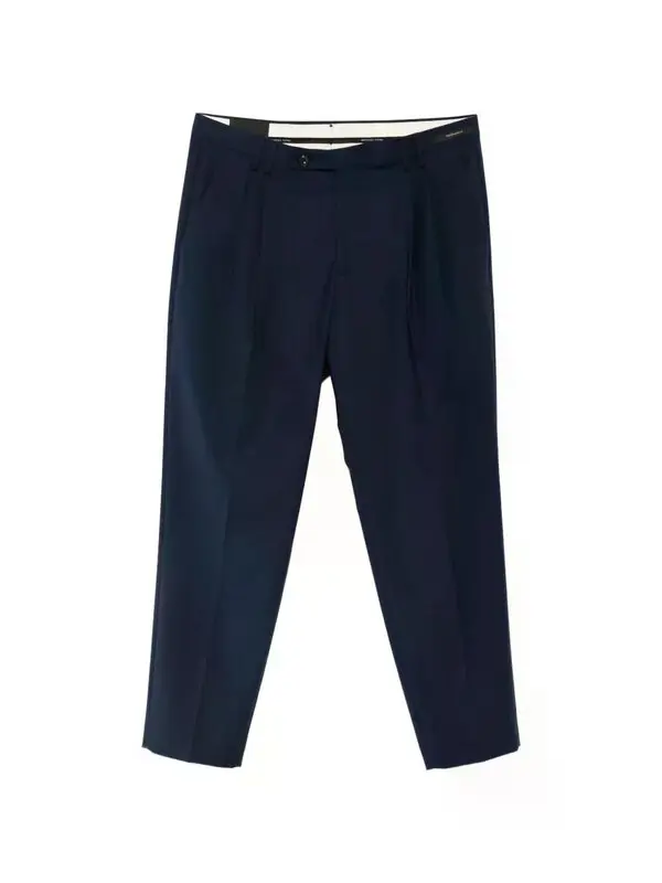 MICHAEL COAL Tailored Trousers - Blue