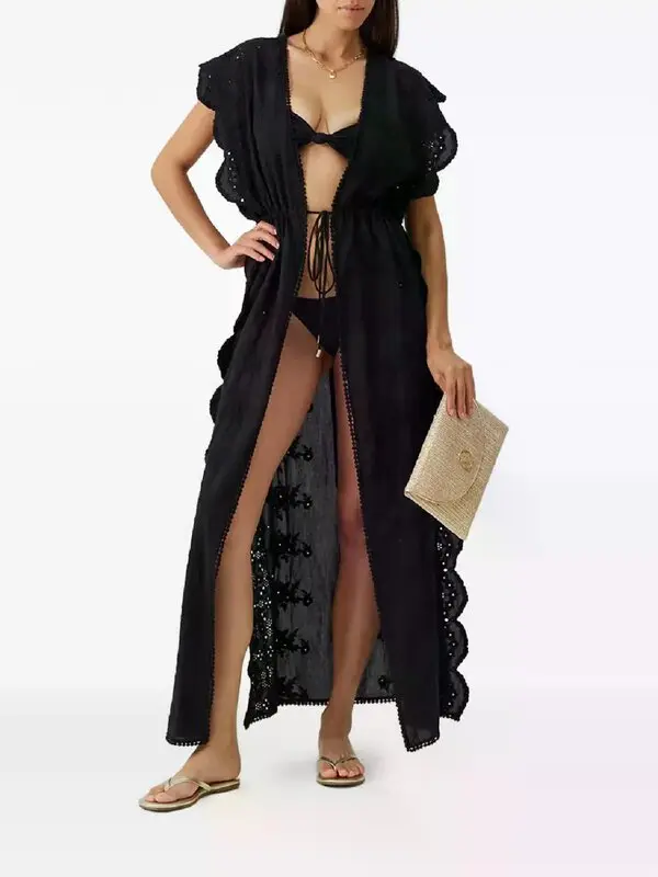 Melissa Odabash Talitha Peasant Blouse