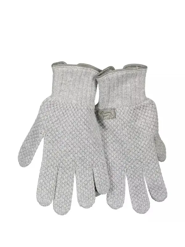HARMONT & BLAINE Waffle-knit Gloves - Grey