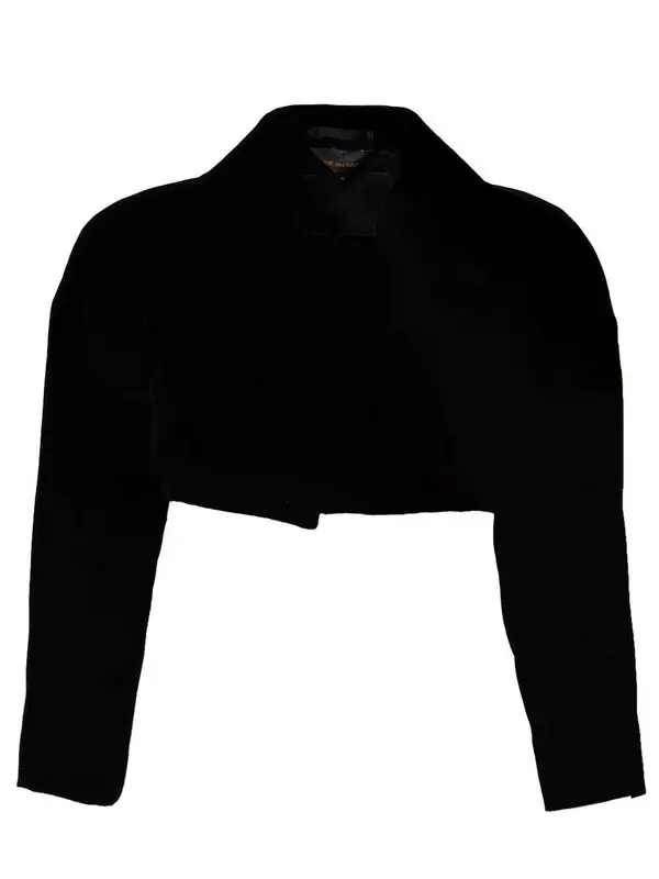 Comme Des Garçons Ribbon Detail Bolero - Black
