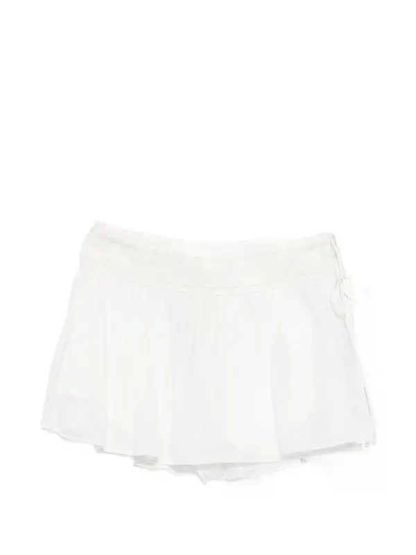 Posse Lace-trim Skort - Neutrals