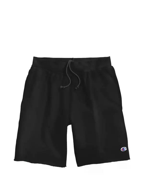 Champion Reverse Weave Cut-off Shorts - Black
