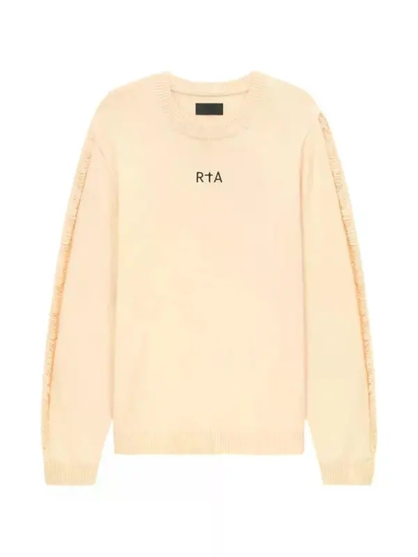 RtA Cross-embroidered Sweater