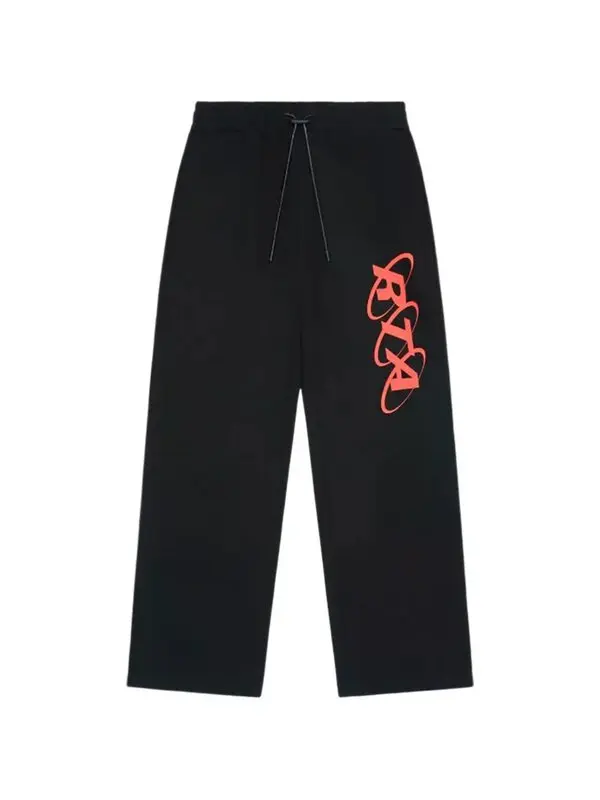 RtA Cameron Logo-print Track Pants - Black