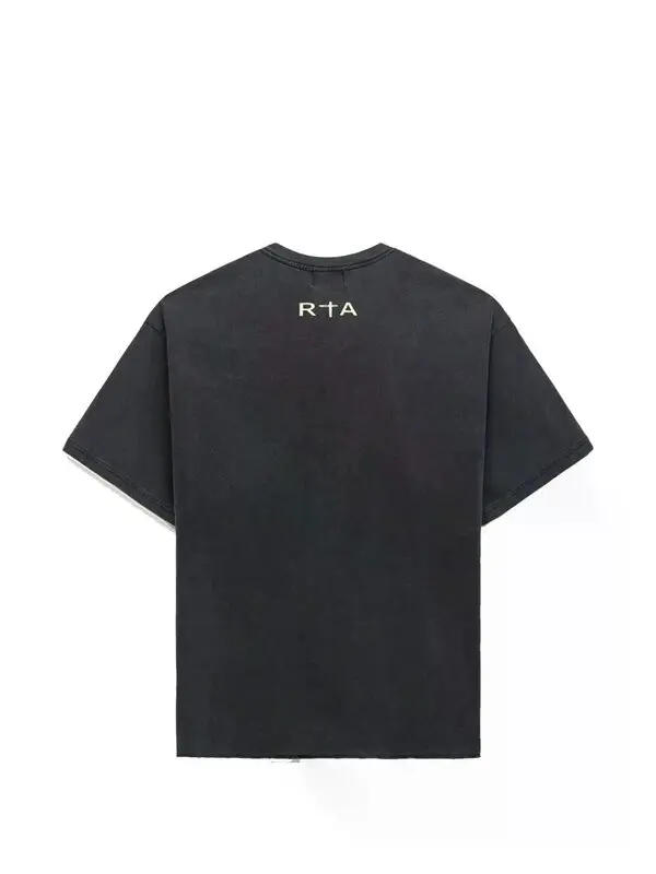 RtA Elian Graphic-print T-shirt - Grey