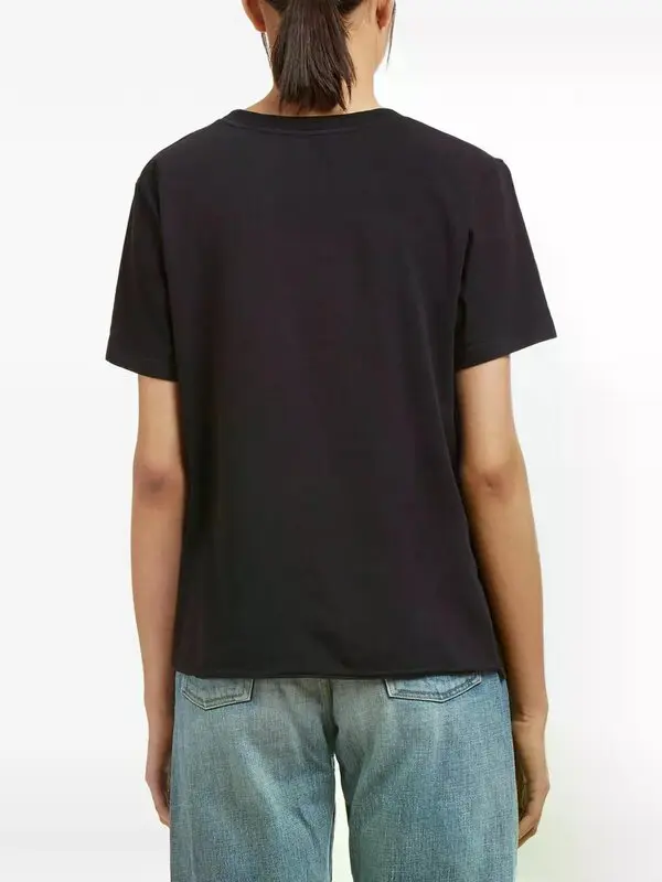 Saint Laurent Slogan-print T-shirt