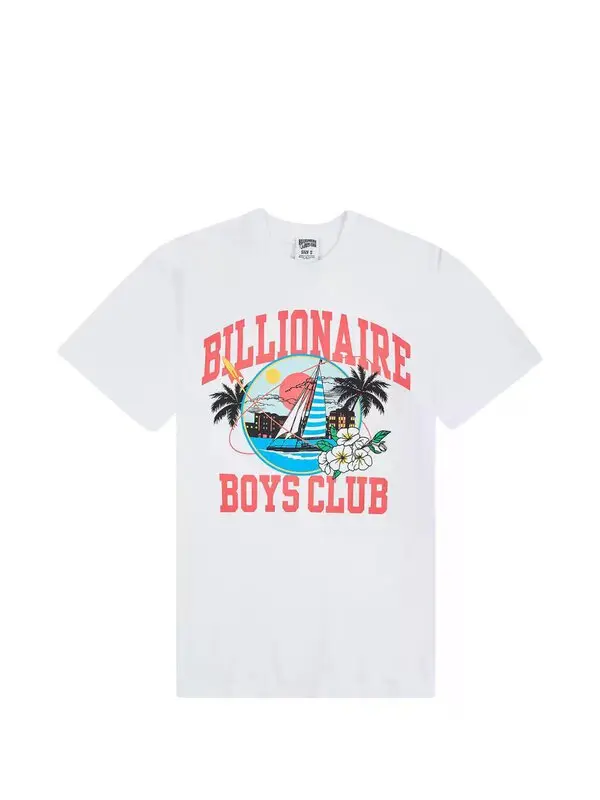 BILLIONAIRE BOYS CLUB Sail Graphic-print T-shirt - White